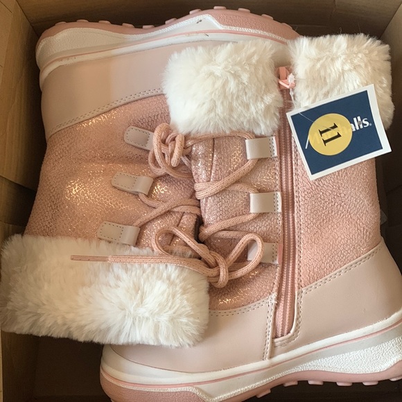 calistoga | Shoes | Brand New Pinkrose Gold Snow Boots | Poshmark